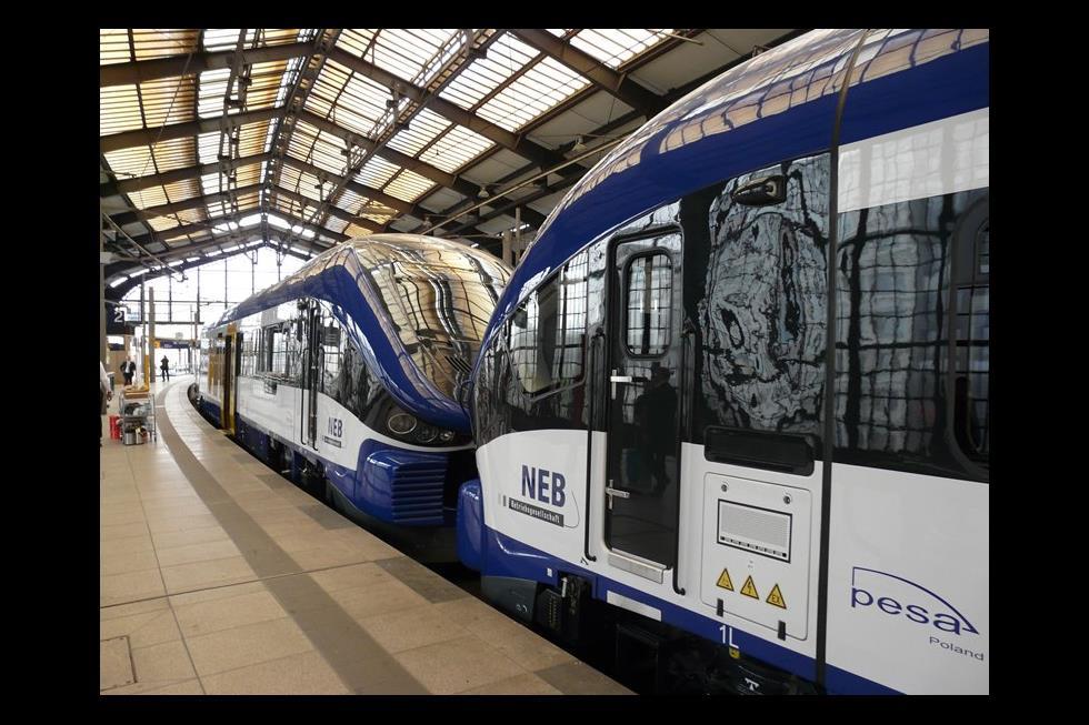 Pesa Link DMU officially handed over to NEB | News | Railway Gazette ...